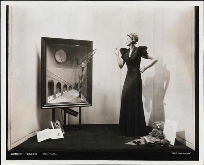 Museum of the City of New York - [Surrealist window at Bonwit Teller.]