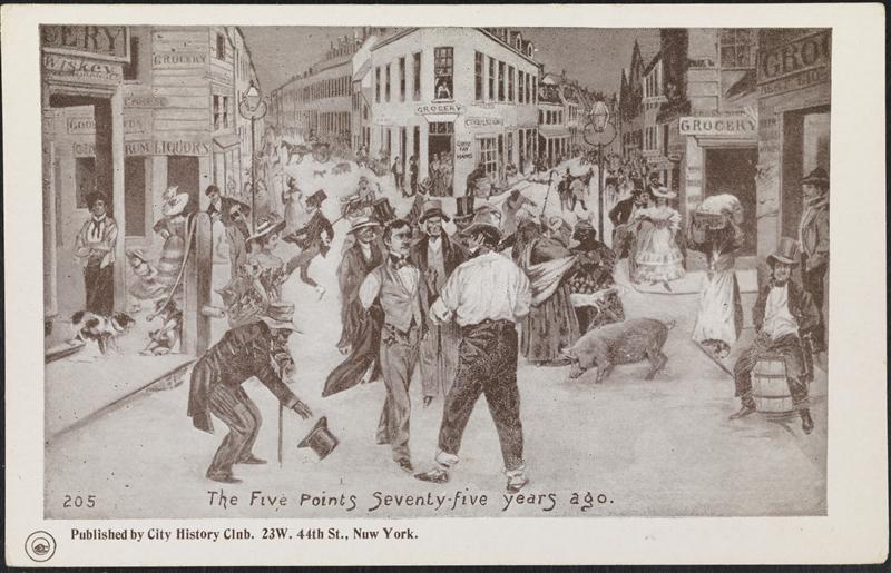 Museum of the City of New York - The Five Points, Seventy-five Years Ago.