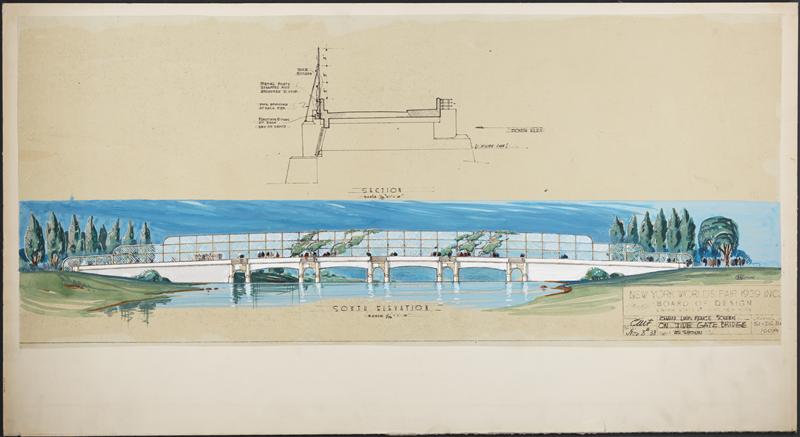 Museum of the City of New York - Chain Link Fence Screen on Tide Gate ...