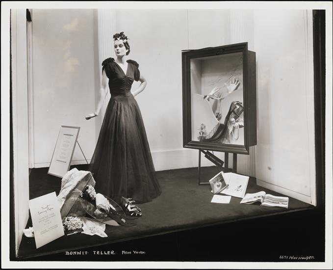 Museum of the City of New York - [Surrealist window at Bonwit Teller.]