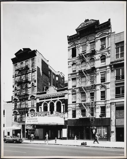 Museum of the City of New York - [The Orpheum Theater, 126 Second Avenue.]